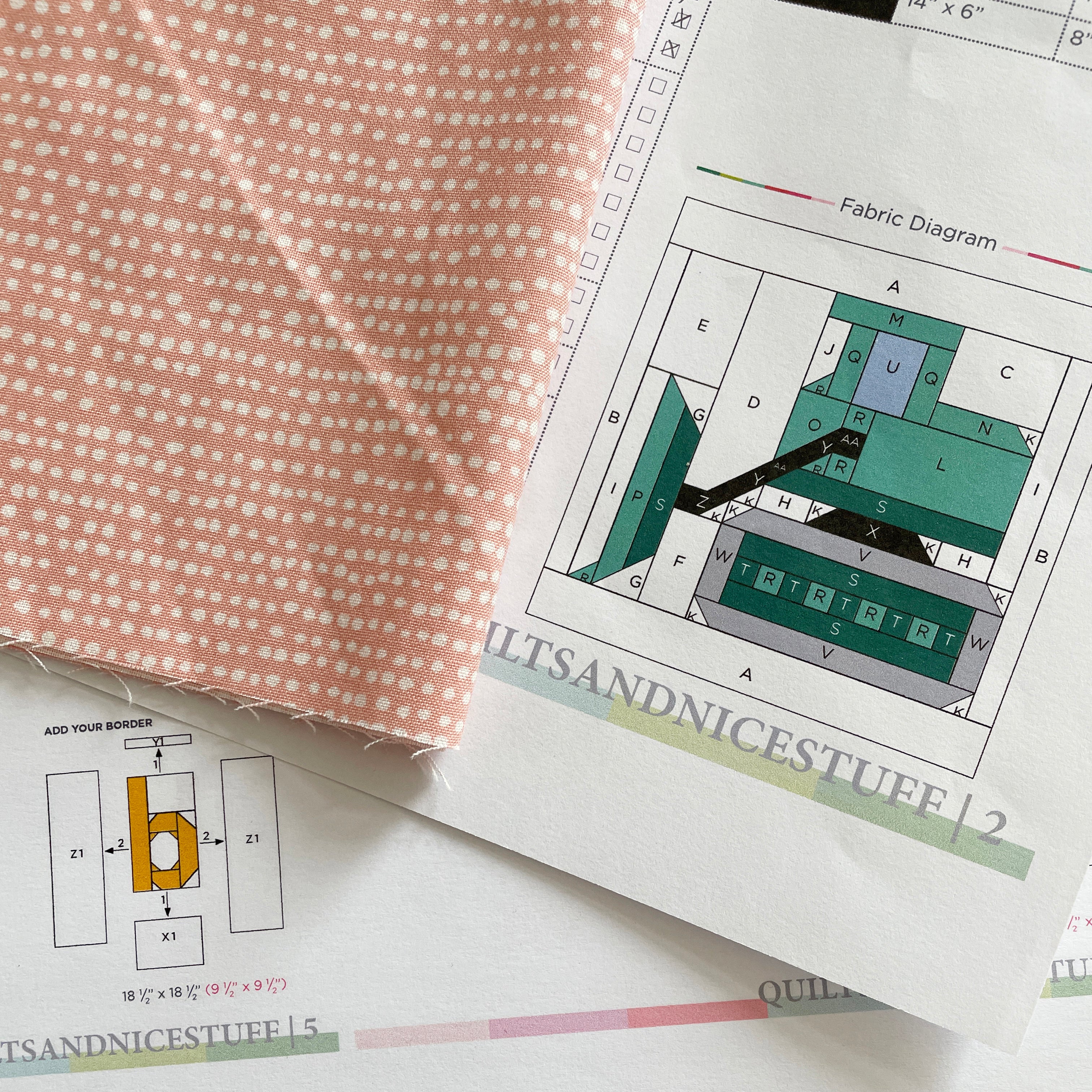 Quiltsandnicestuff – Quilt Anleitungen – quiltsandnicestuff