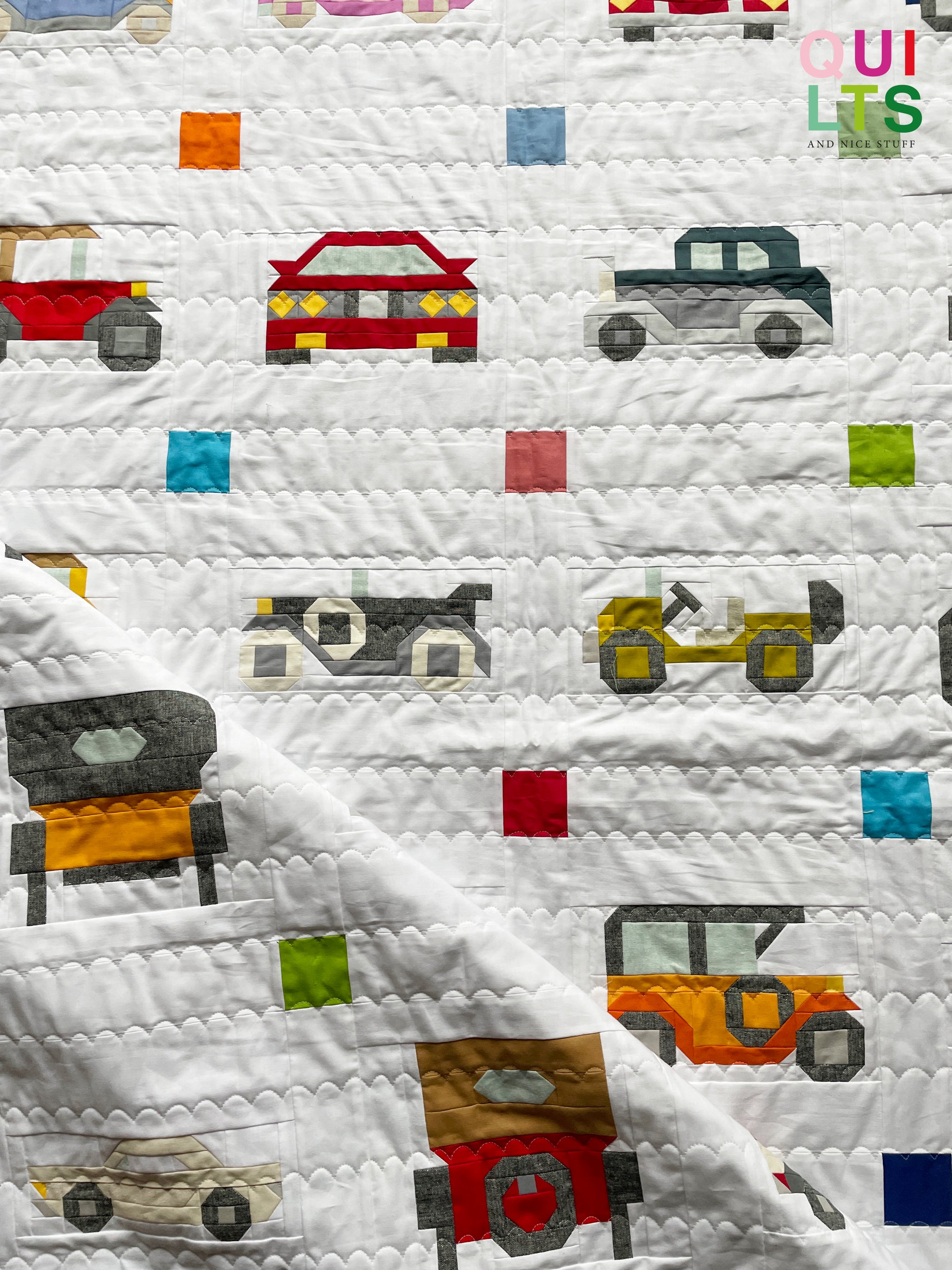 PDF Quilt Block Pattern – Classic Car 23 – Classic Car Quilt ...